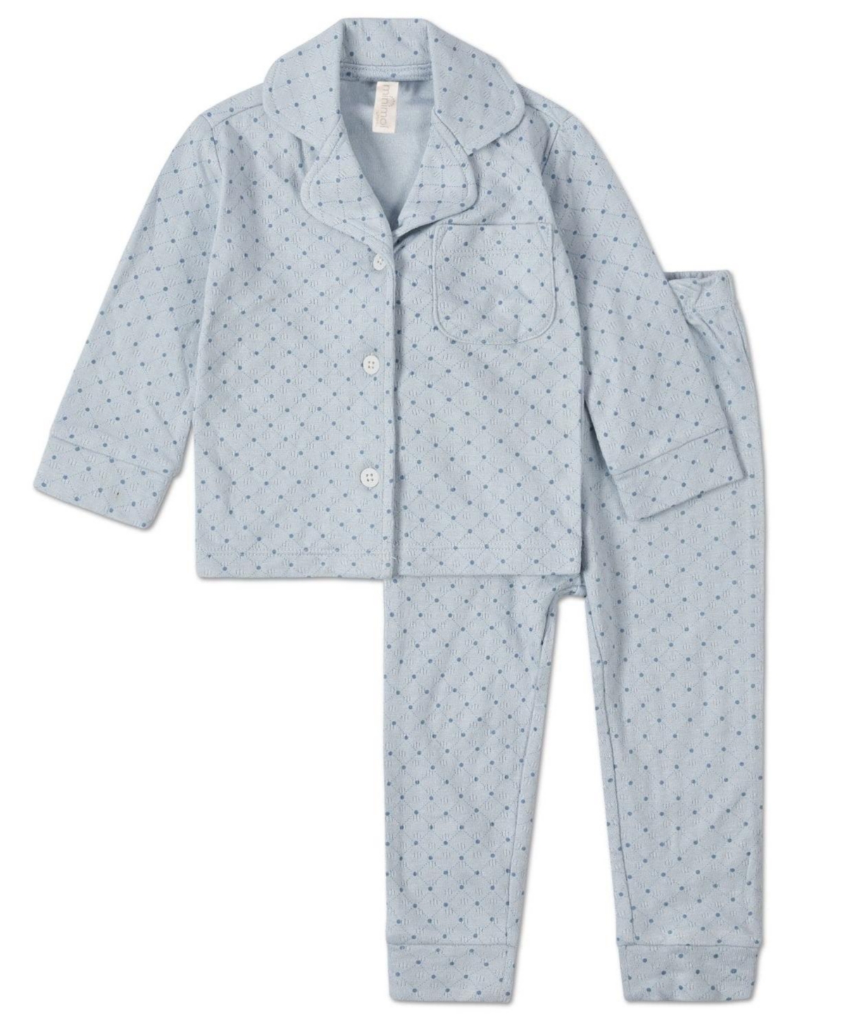 Click here for MeMoi Baby Boys 2 Piece Little Dots Pajama Set - B... prices