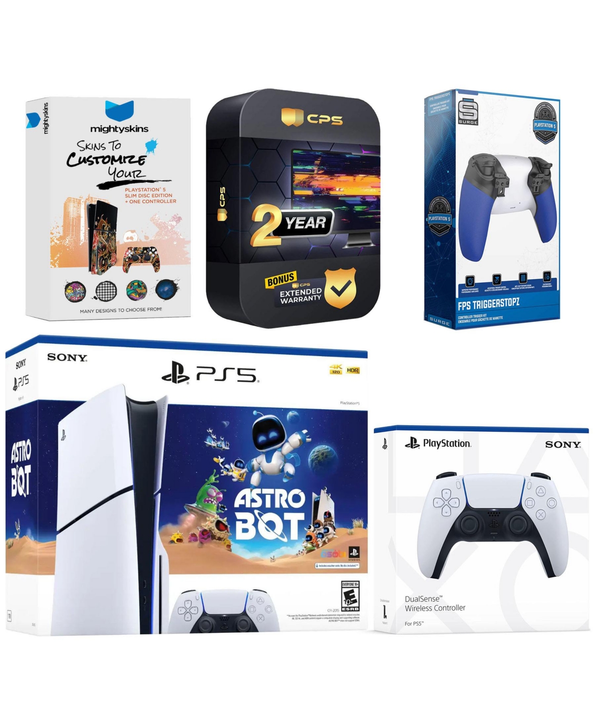 Click here for Sony PlayStation 5 Slim Disc Astro Bot Bundle with... prices