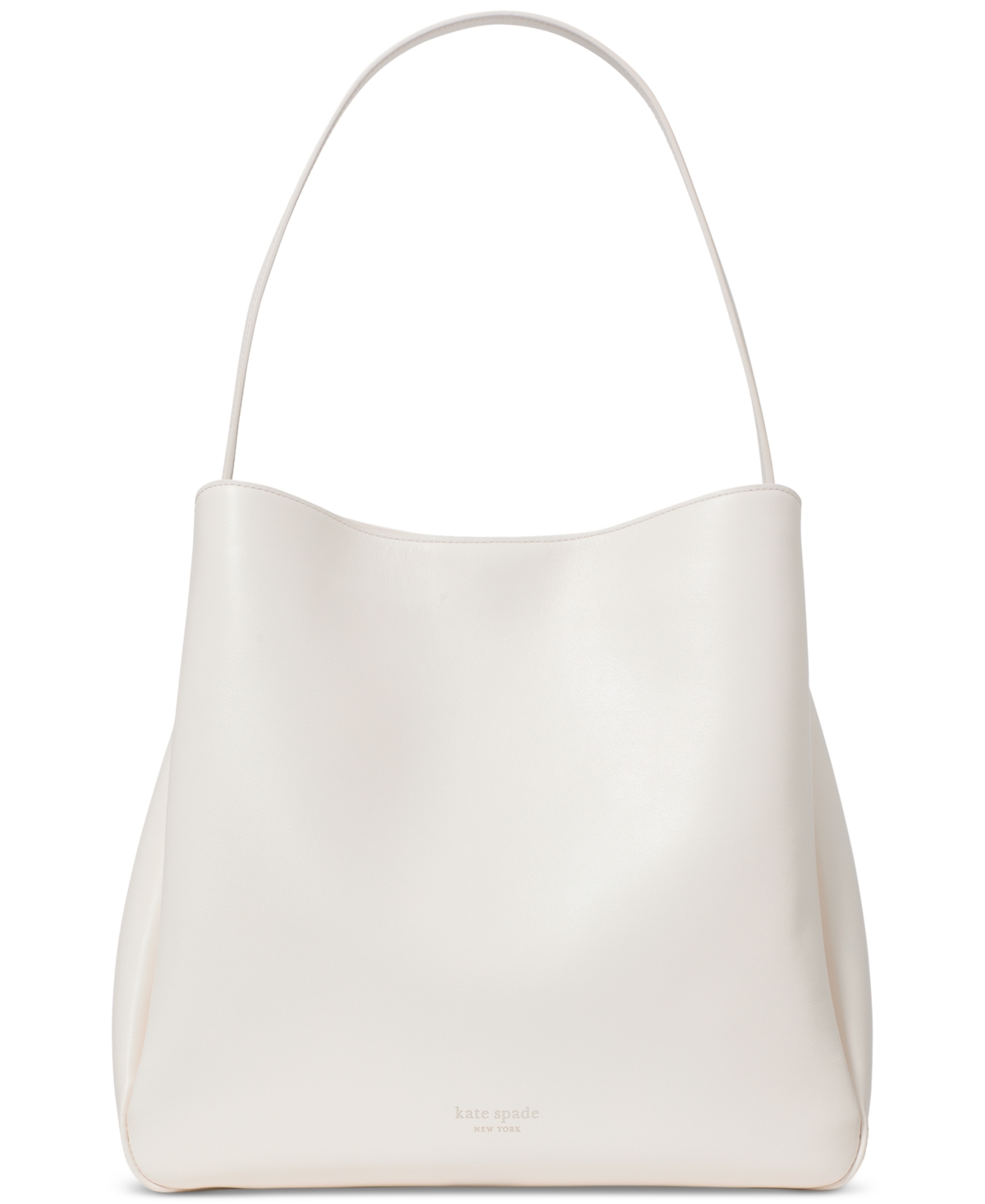 kate spade new york Grace Medium Leather Hobo Bag - Cream
