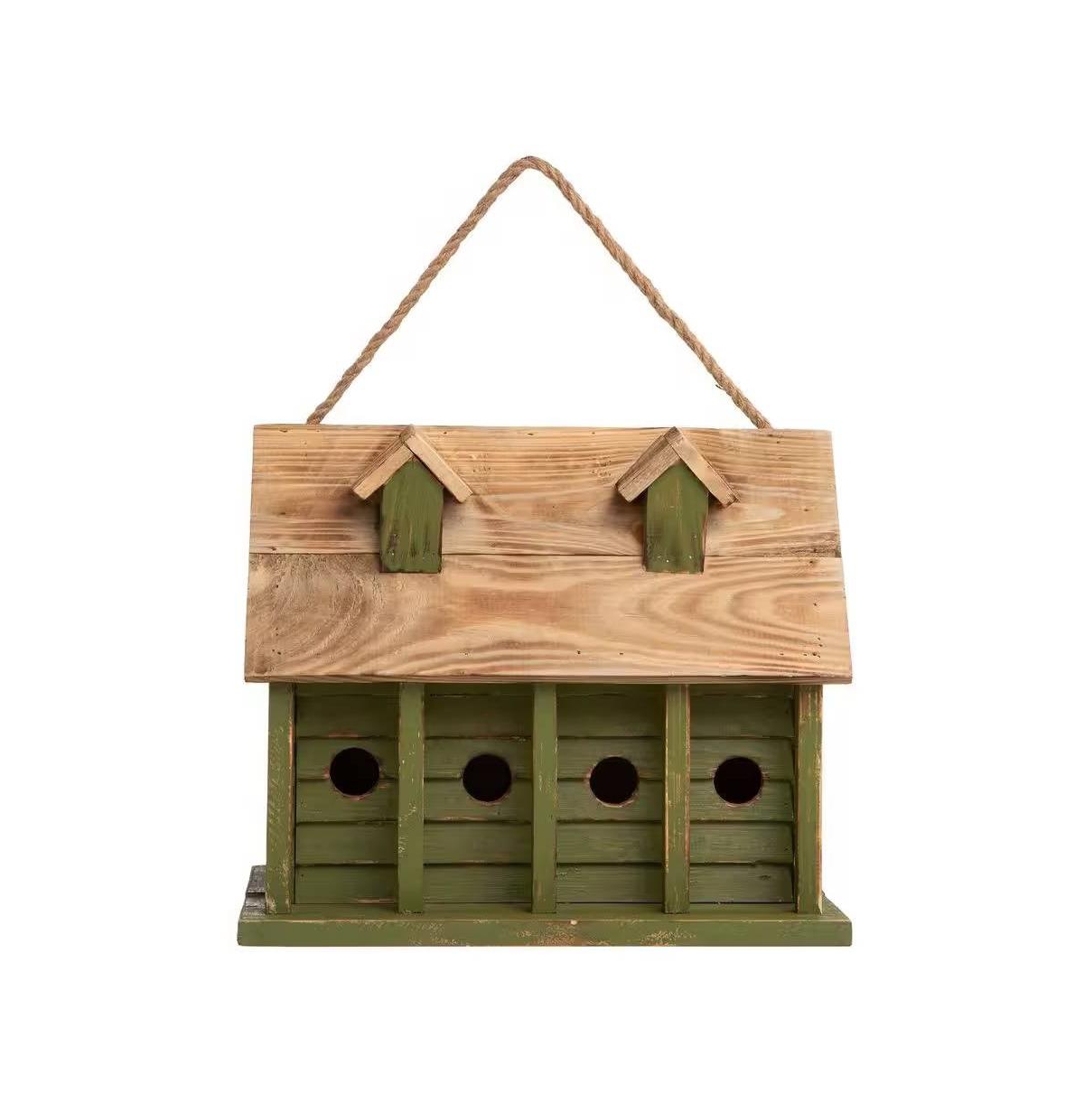 Click here for Garden Bird House with 1 Compartment and 4 Entry H... prices