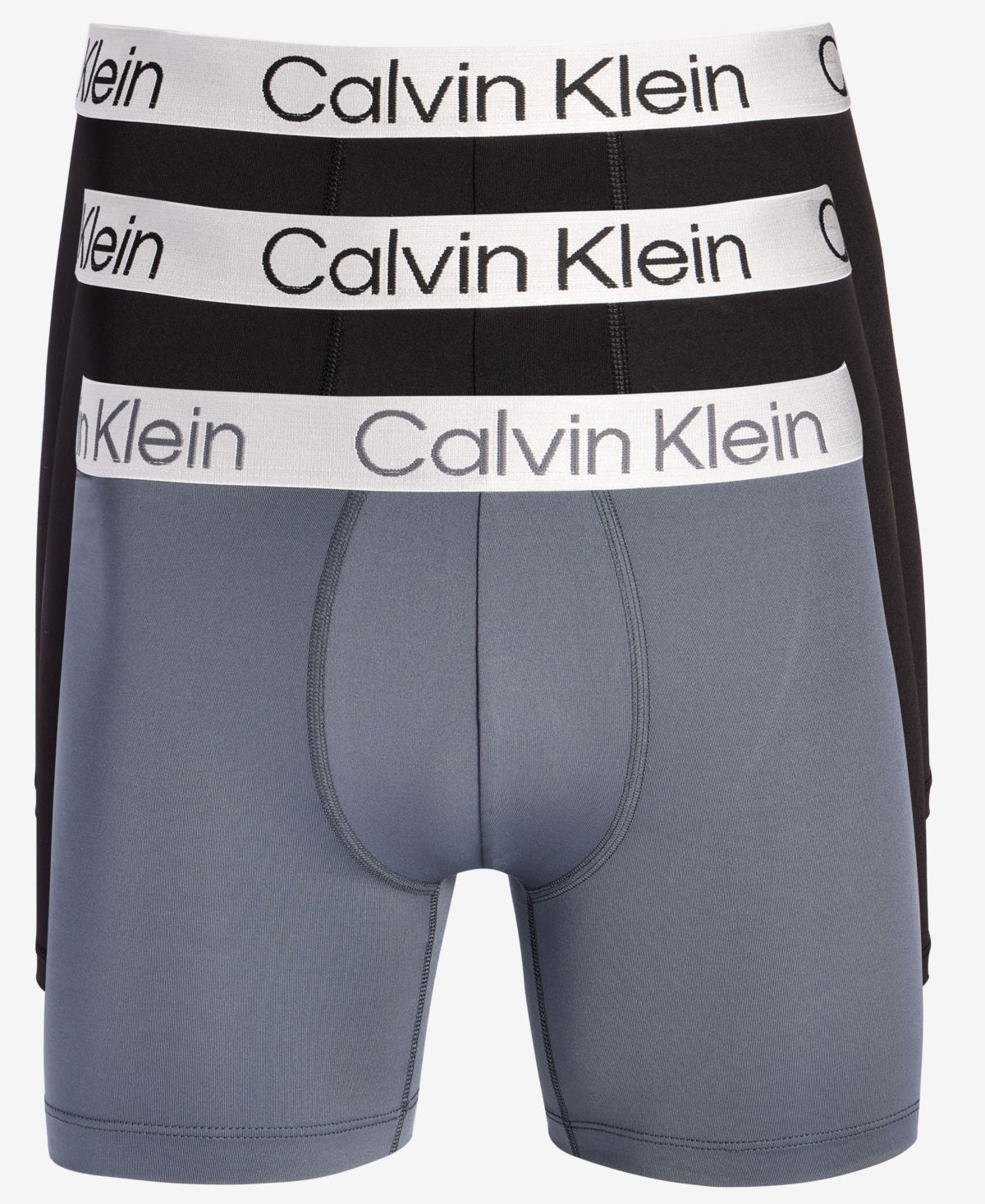 Click here for Calvin Klein Mens 3-Pk. Chromatic Brushed Micro Bo... prices