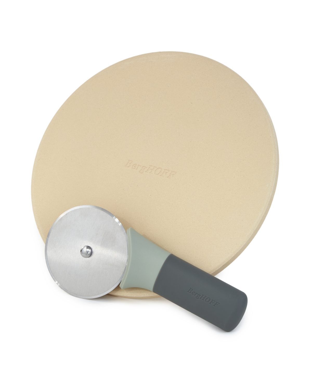 Click here for BergHOFF Leo 2-Piece Cordierite Pizza Set - Multic... prices