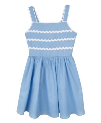 Rare Editions Big Girls Ric-Rac Dress - Macy's