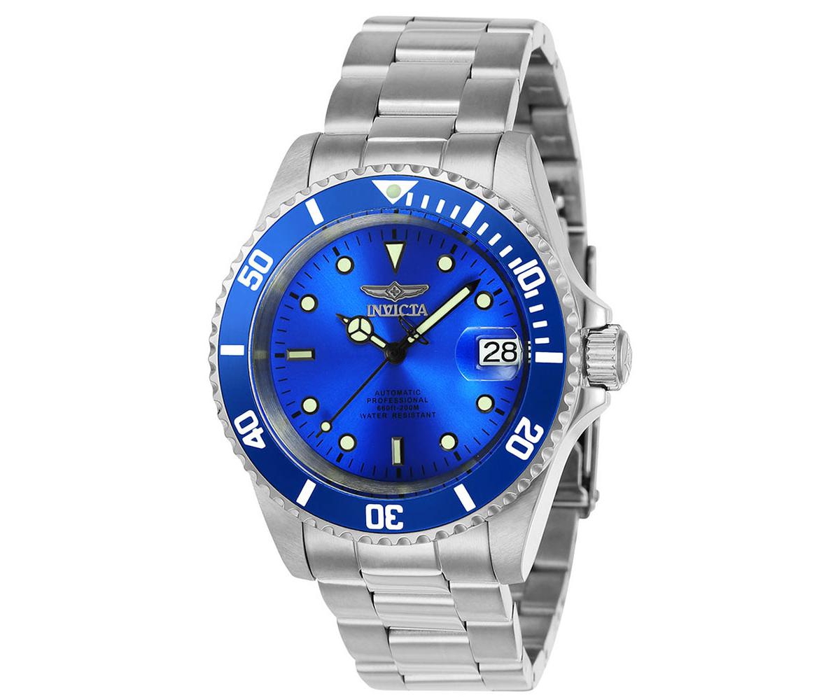 Click here for Invicta Mens 24761 Pro Diver Automatic 3 Hand Blue... prices