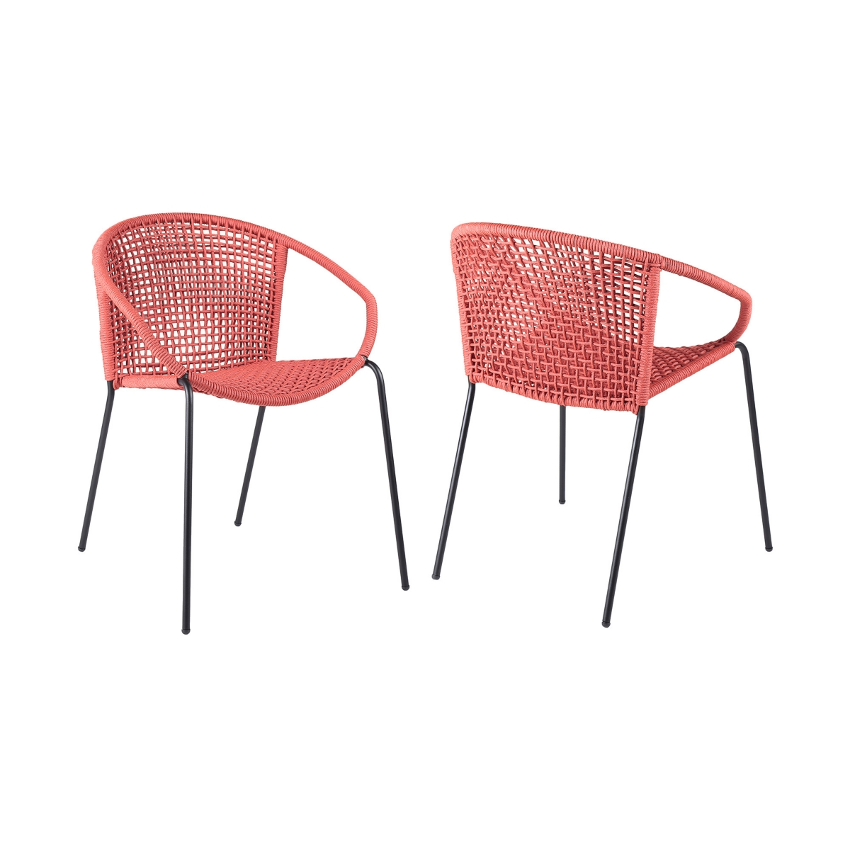 Click here for Set of Two Metal Dining Chairs – Outdoor Se... prices