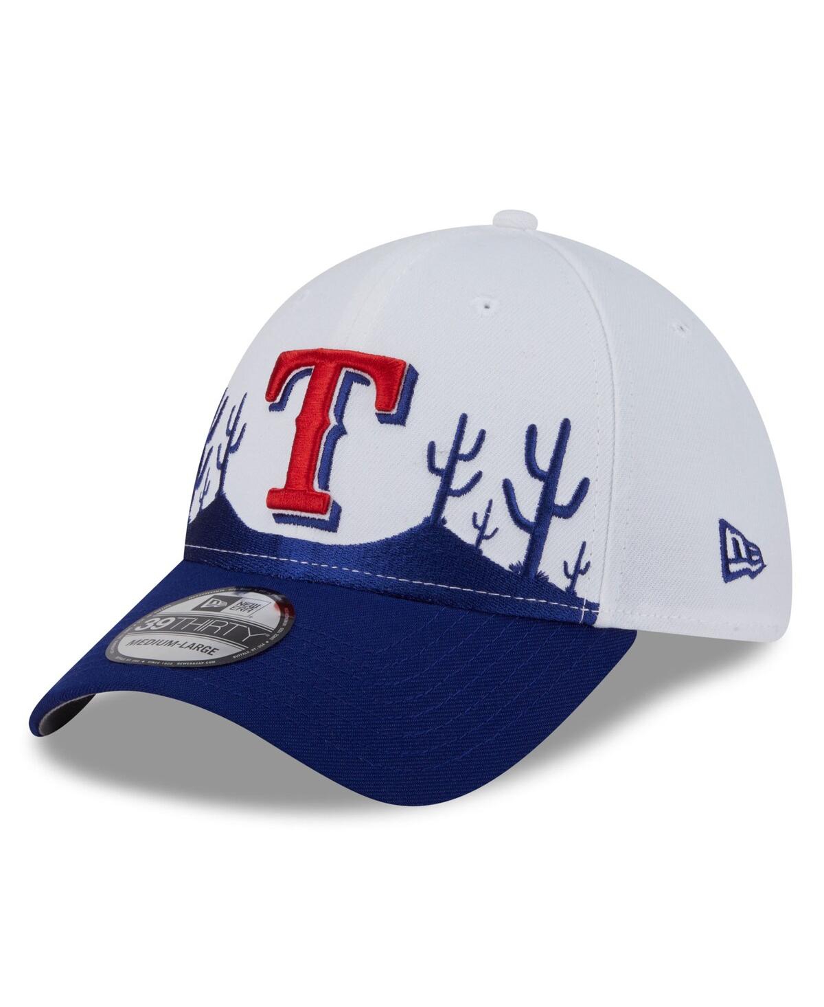 Click here for New Era Mens White/Royal Texas Rangers 2025 Spring... prices