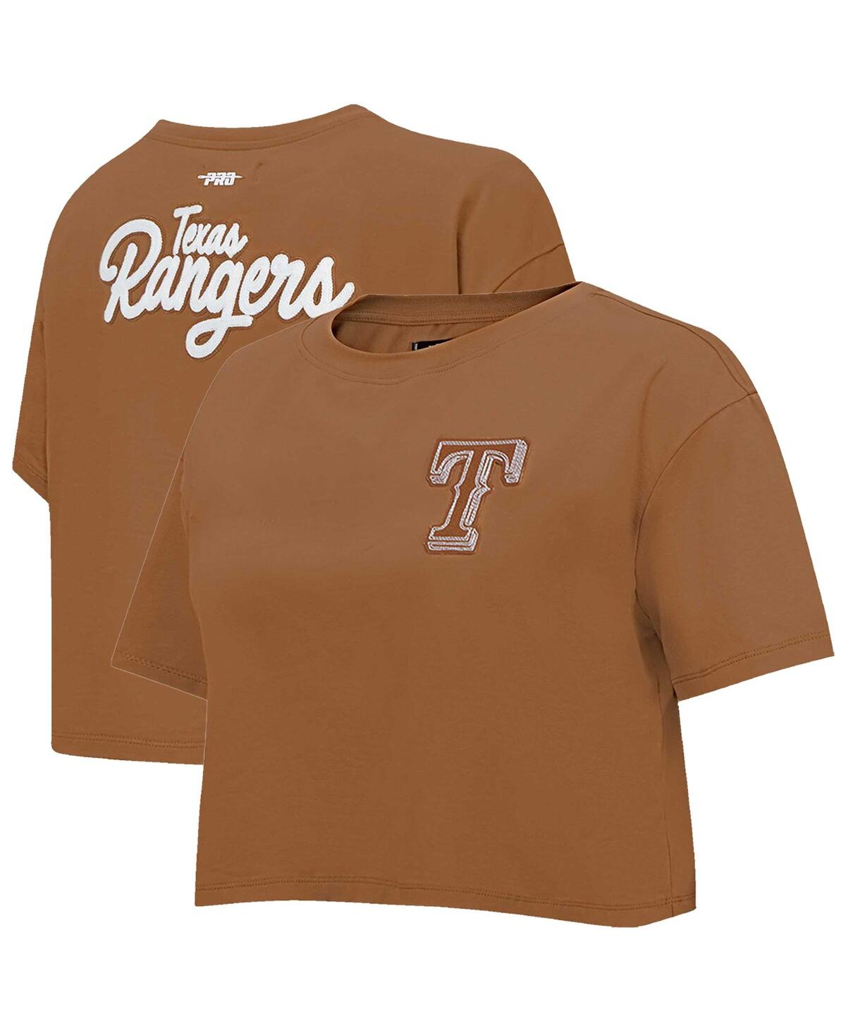 Click here for Pro Standard Womens Brown Texas Rangers Paint The... prices