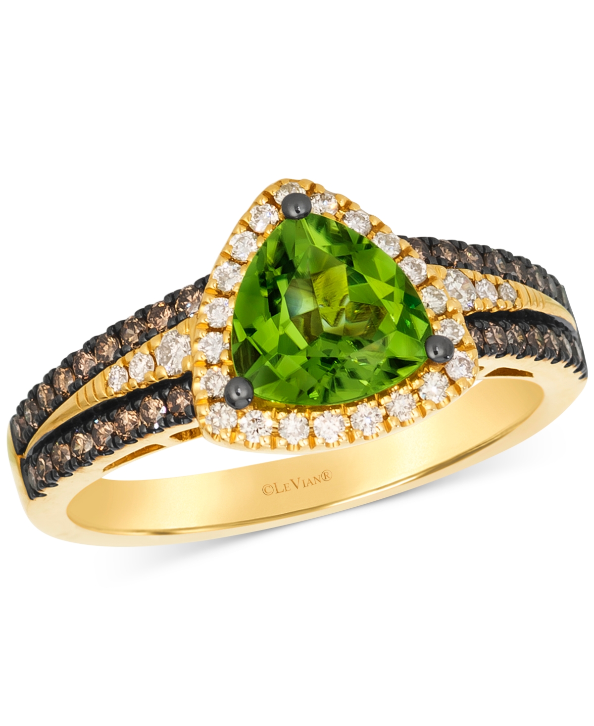 Click here for Le Vian Green Apple Peridot (1-1/5 ct. t.w.) & Dia... prices
