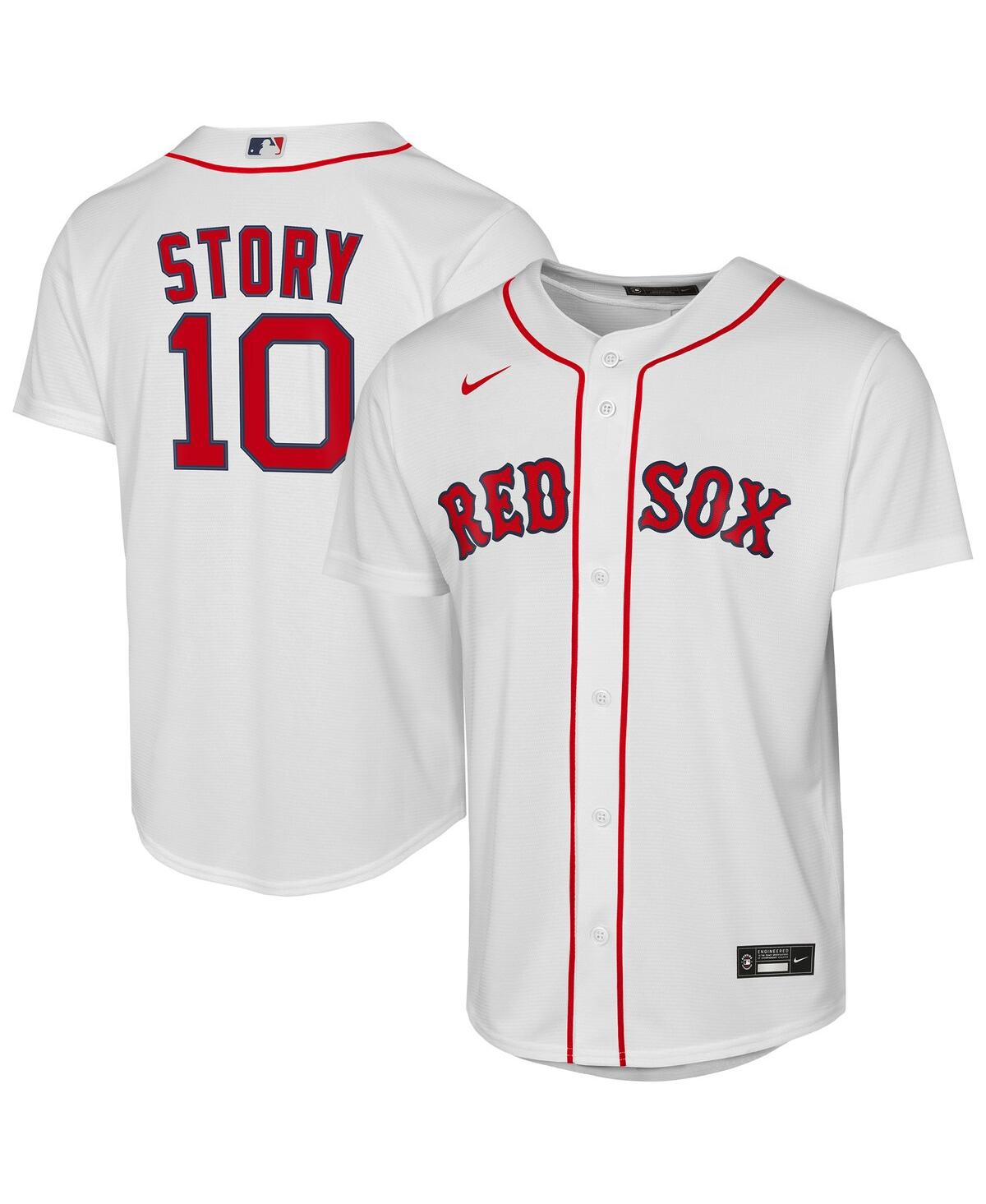 Click here for Nike Big Boys and Girls Trevor Story White Boston... prices