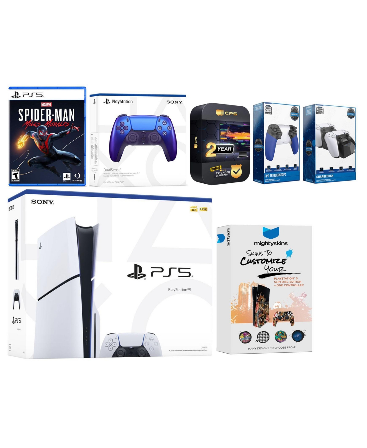 Click here for Sony Playstation 5 Slim Disc with Spider-Man: Mile... prices