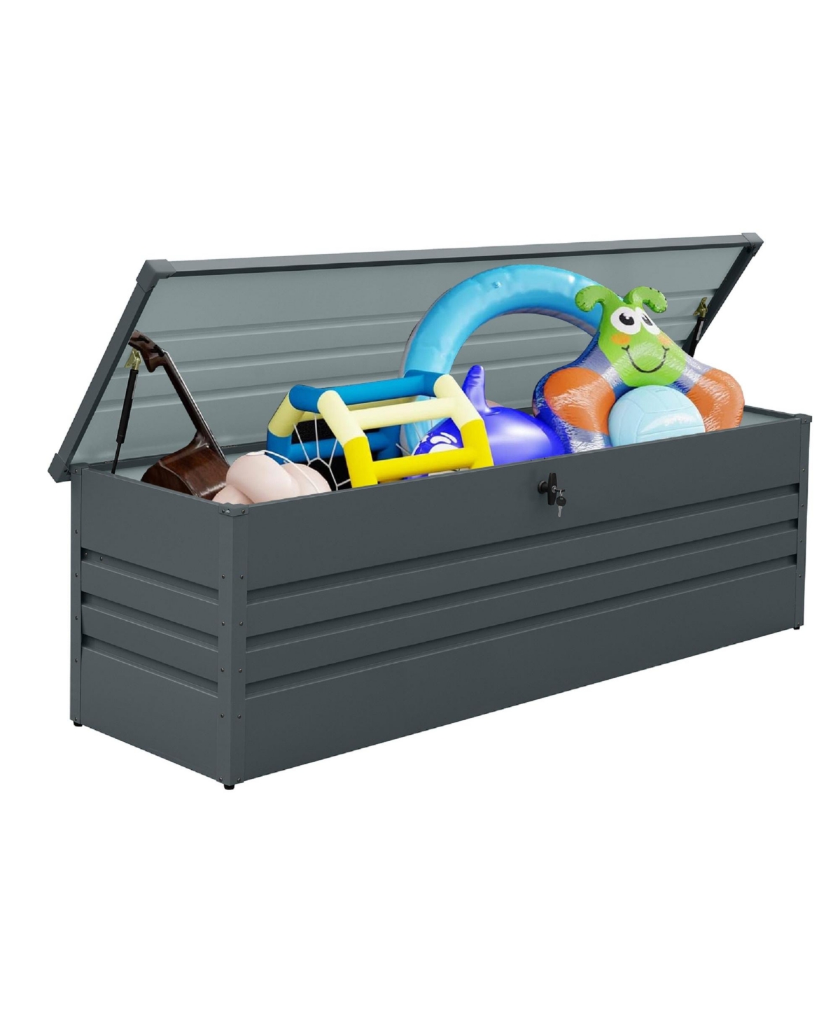 Click here for Mondawe 100 Gallon Resin Outdoor Deck Box Waterpro... prices