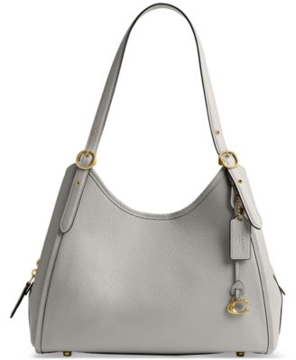 Coach Bella Medium Leather Shoulder Bag - Macy's