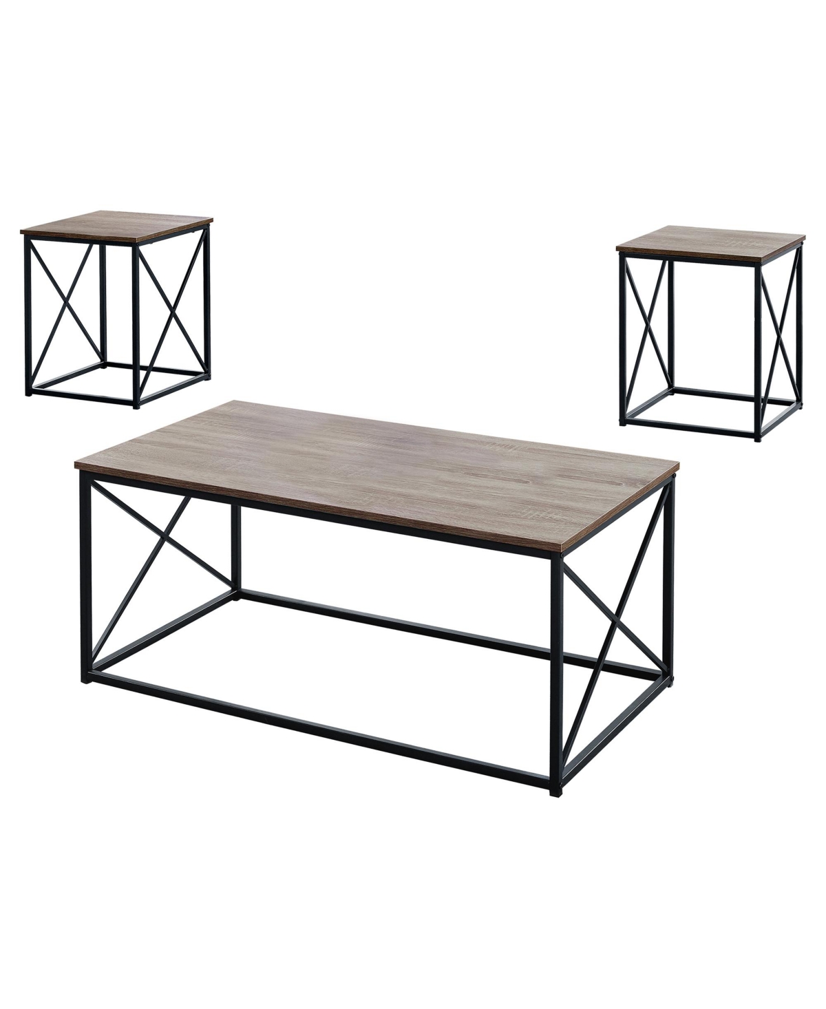 Click here for Set of Three Metal Coffee Tables for Modern Living... prices