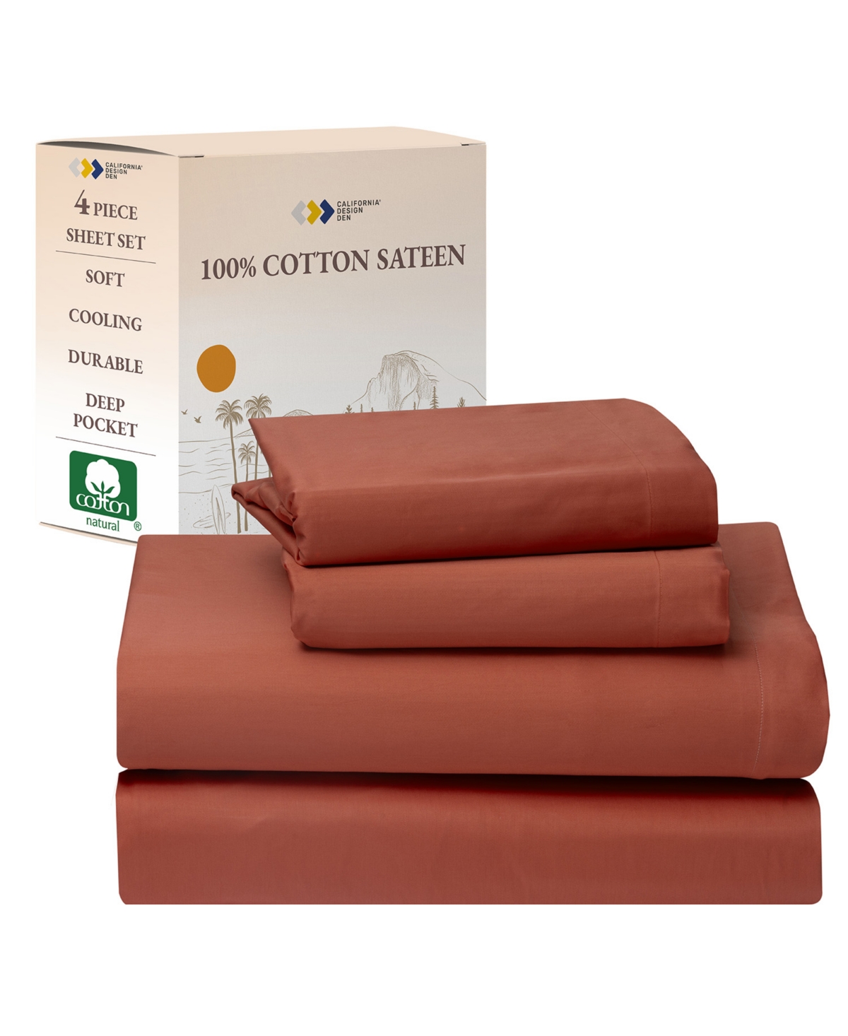 Click here for Soft 100 Cotton Sheets Set - Cooling Durable Satee... prices