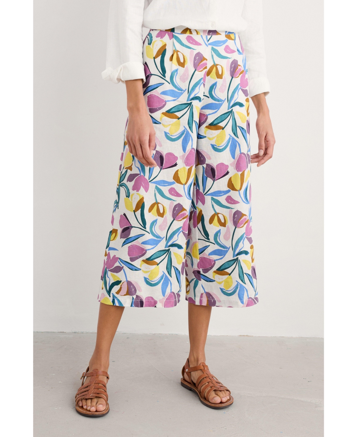 Click here for Seasalt Cornwall Womens Peaceful Haven Culottes Pa... prices