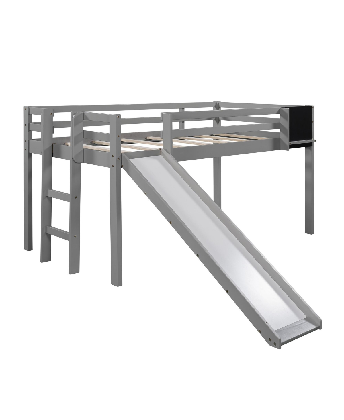 Click here for Loft Bed with Slide and Chalkboard – Perfec... prices
