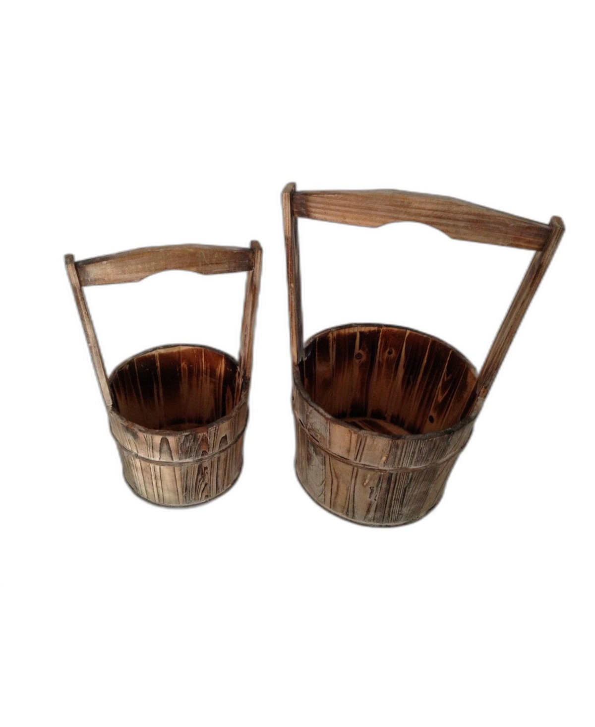 Click here for Wood Garden Planter Set – 2 Pieces for Outd... prices