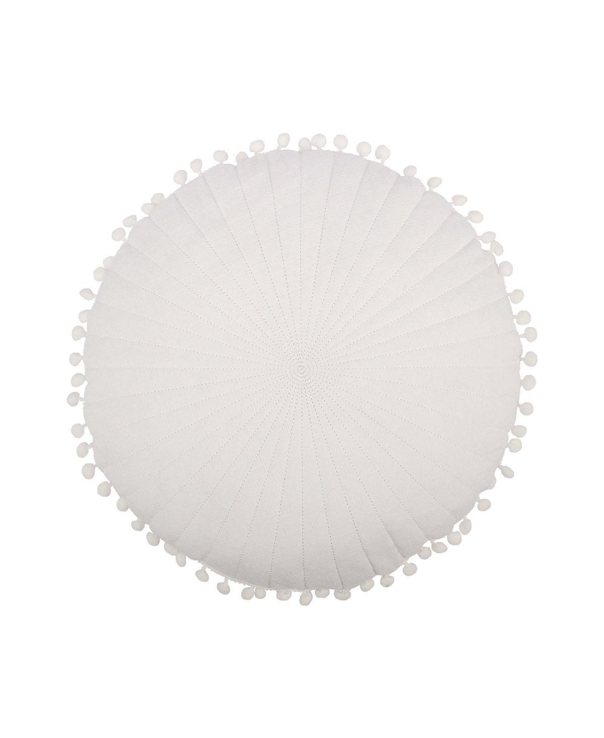 Click here for Levtex Evelyn Round Stitch Decorative Pillow  16 R... prices