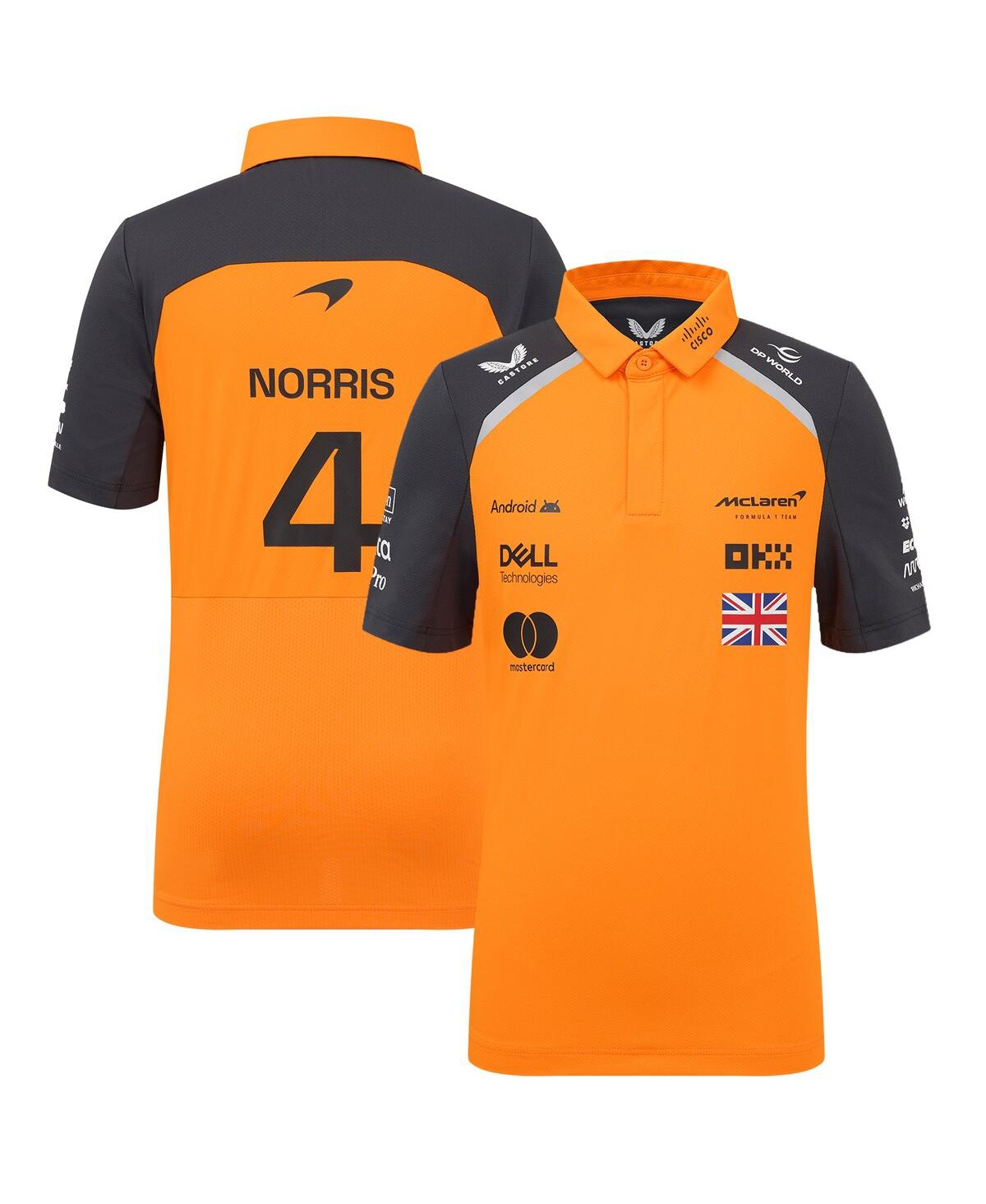Click here for McLaren Big Boys and Girls Orange/Anthracite Lando... prices