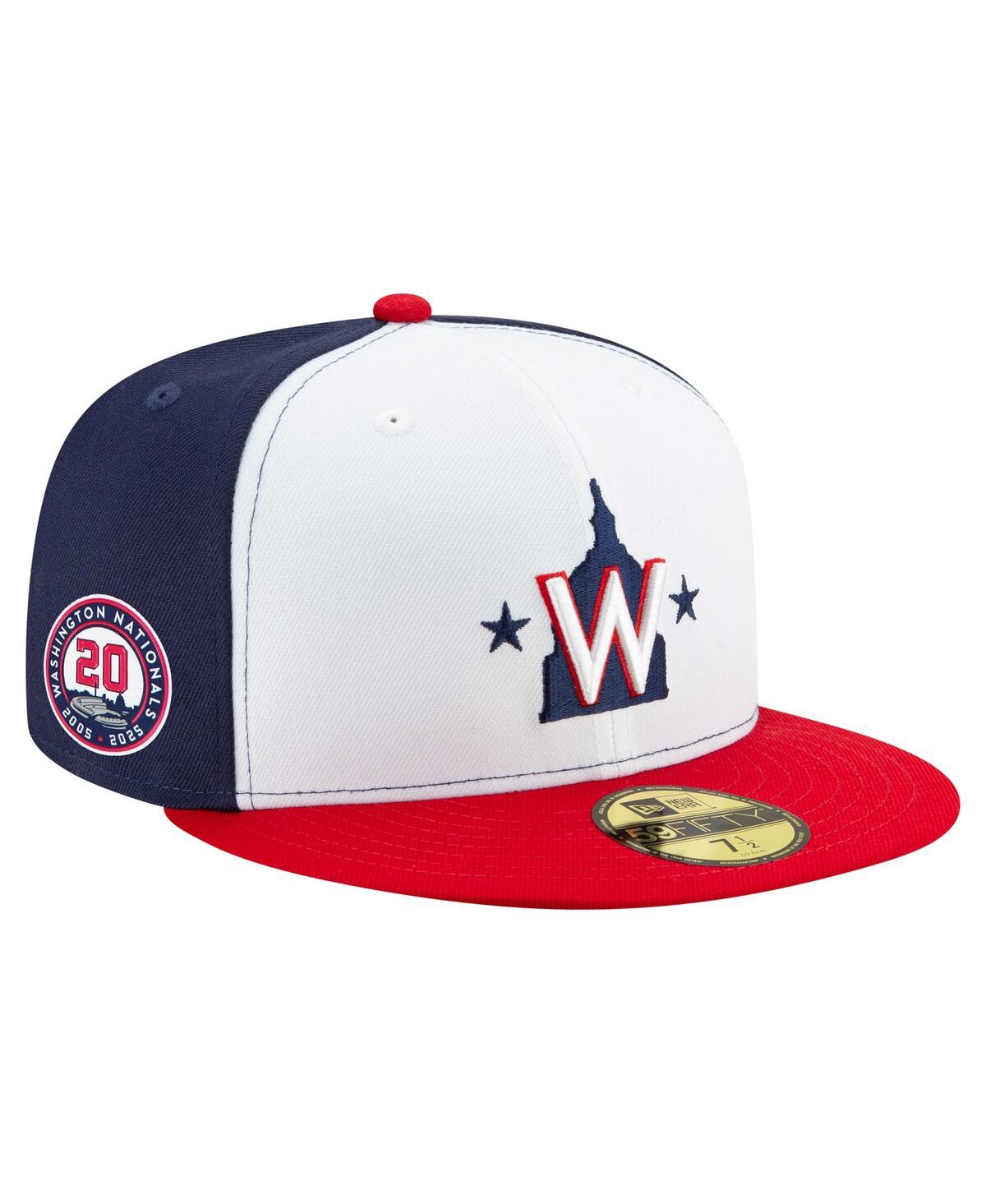 Click here for New Era MensÂ White/Navy/Red Washington Nationals... prices