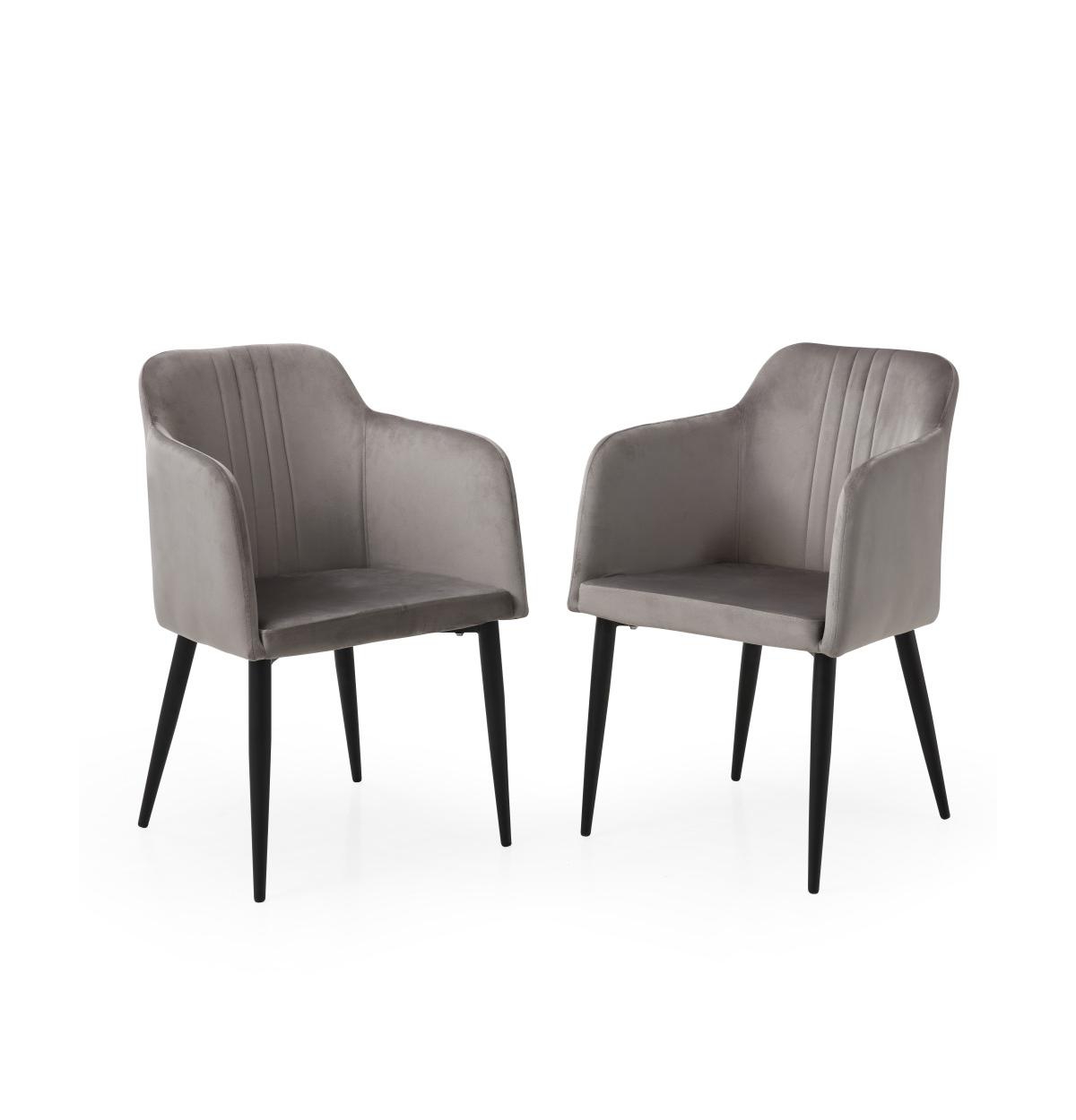 Click here for Set of Two Fabric Upholstered Arm Chairs –... prices