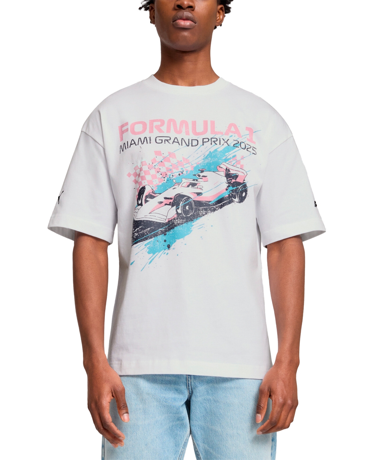 Click here for Puma True Fan Short Sleeve Miami Splash Graphic T-... prices