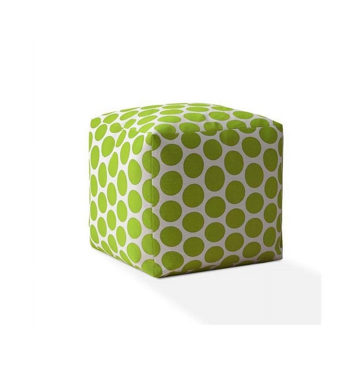 Click here for Cotton Pouf Ottoman with Polka Dots – Uniqu... prices