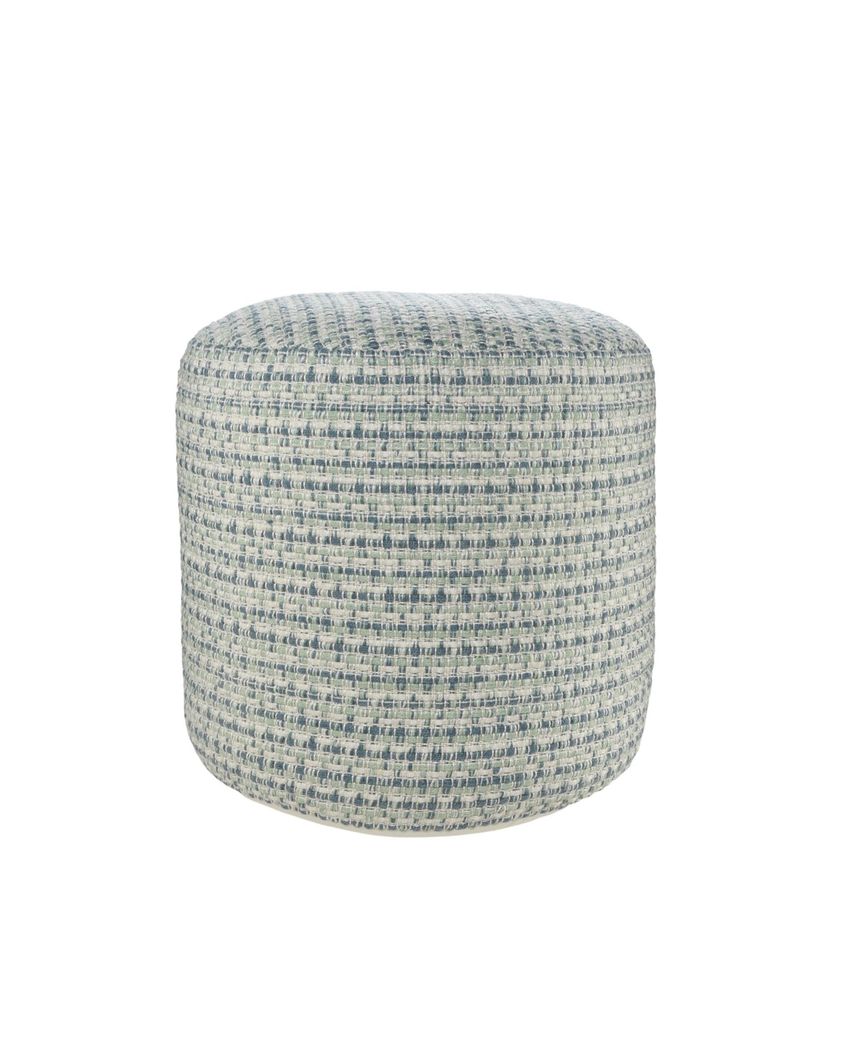 Click here for Round Geometric Polyester Pouf Ottoman for Indoor... prices