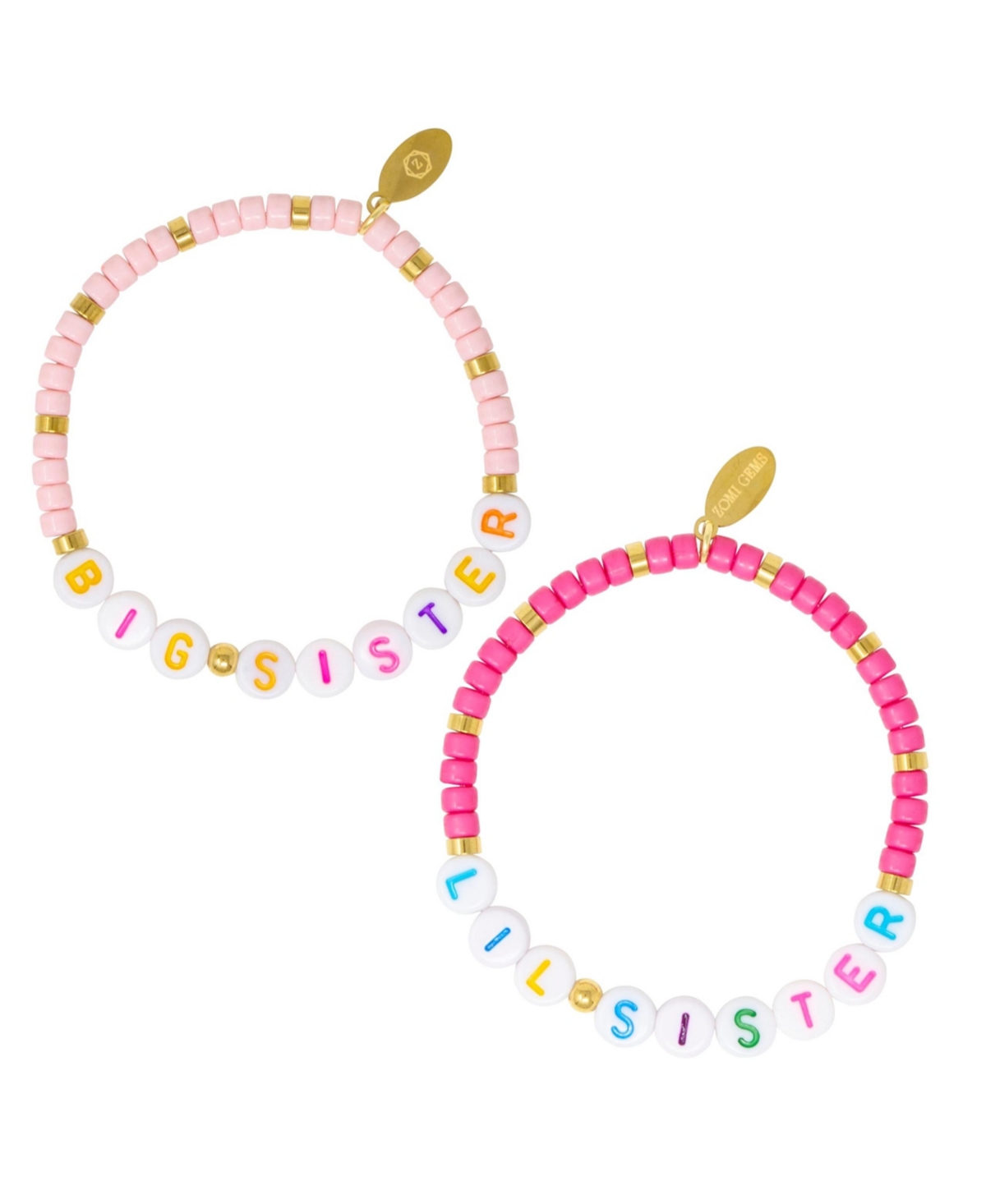 Click here for Zomi Gems Girls Sis/Lil Sis Stretchy Bead Bracelet... prices