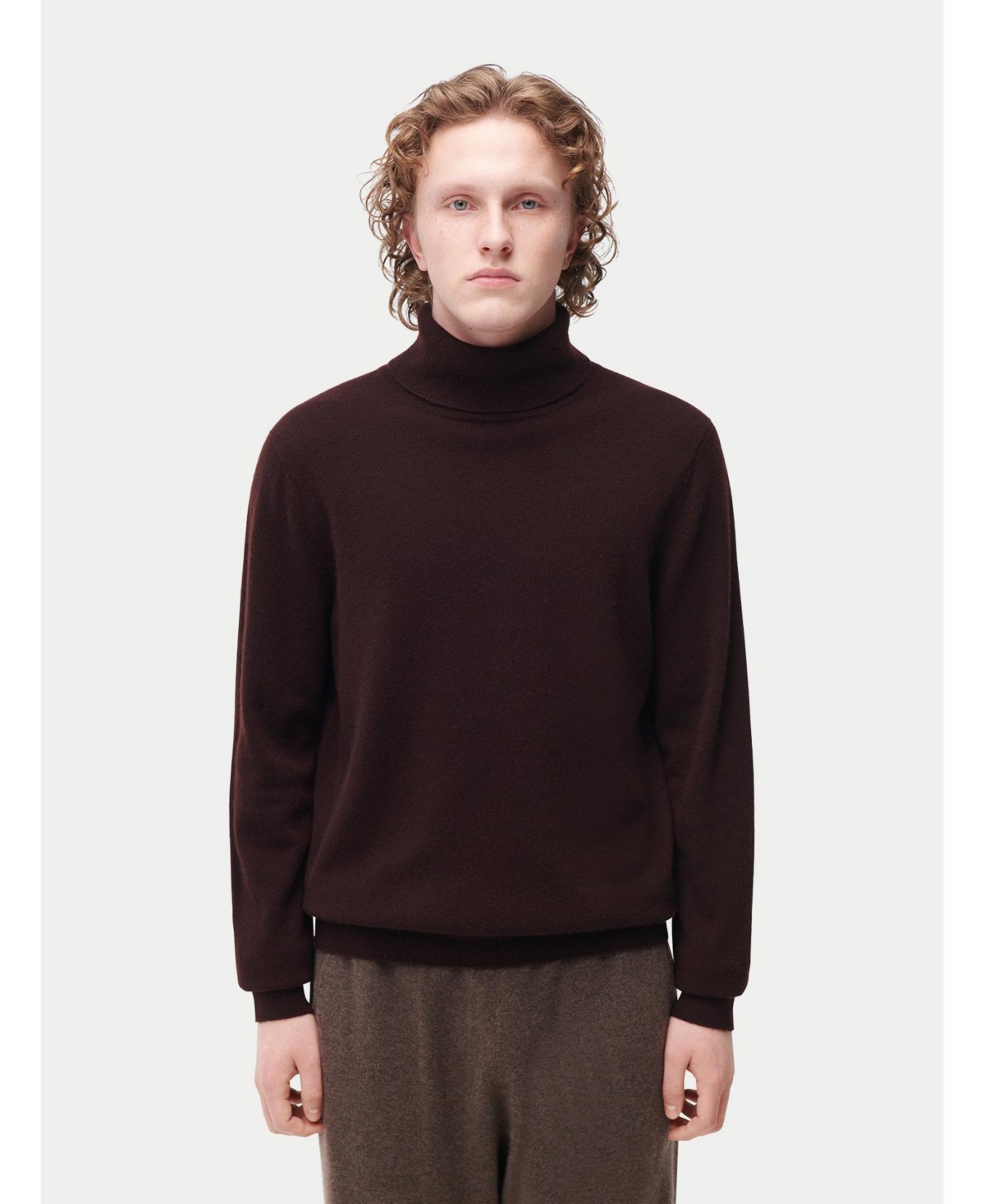 Click here for Gobi Cashmere Mens Turtle Neck - Brown-coffee bean prices