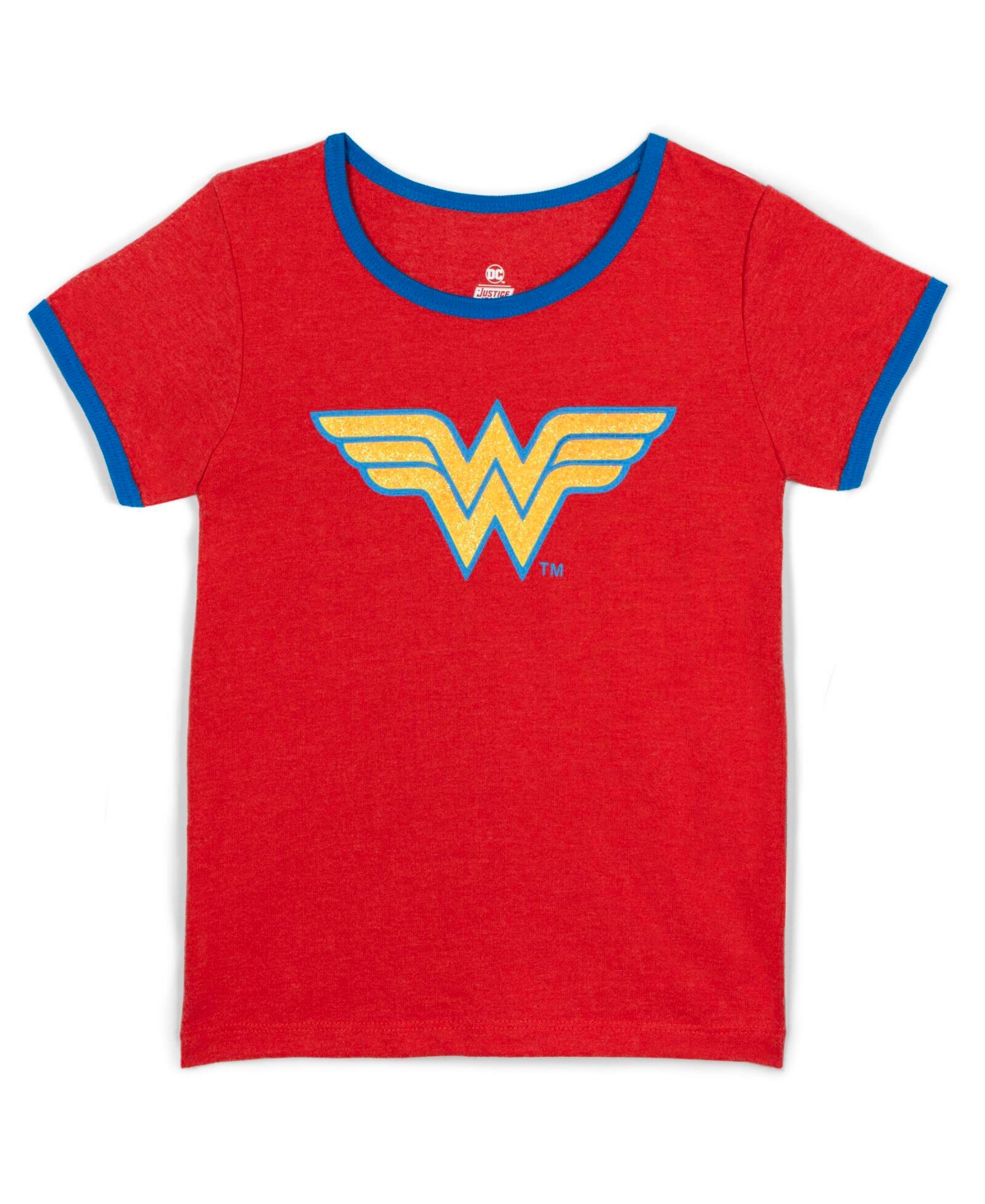 Click here for Justice League Girls Dc Comics Wonder Woman Ringer... prices