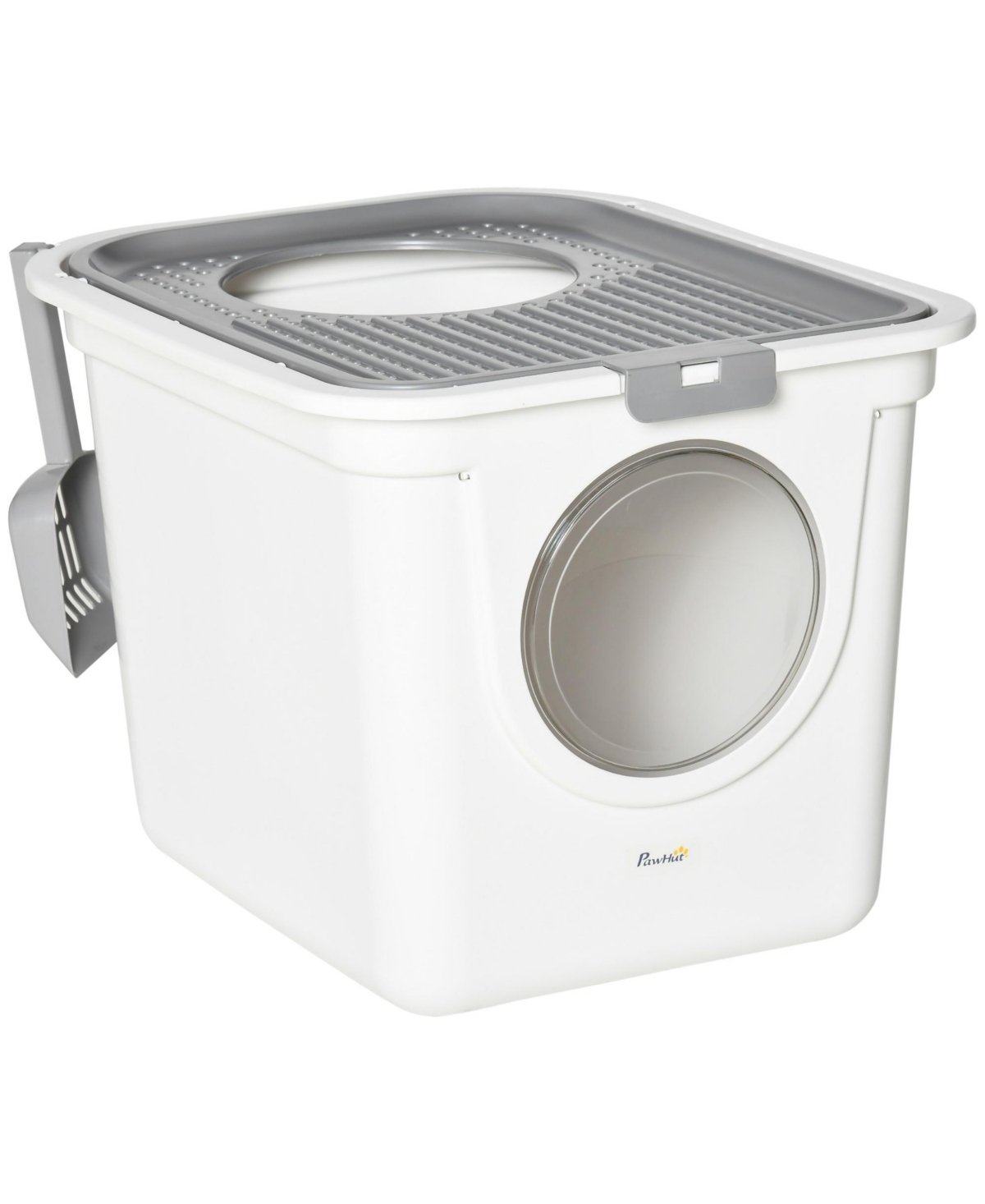 Click here for PawHut Cove Cat Litter Box  Kitty Litter Box with... prices