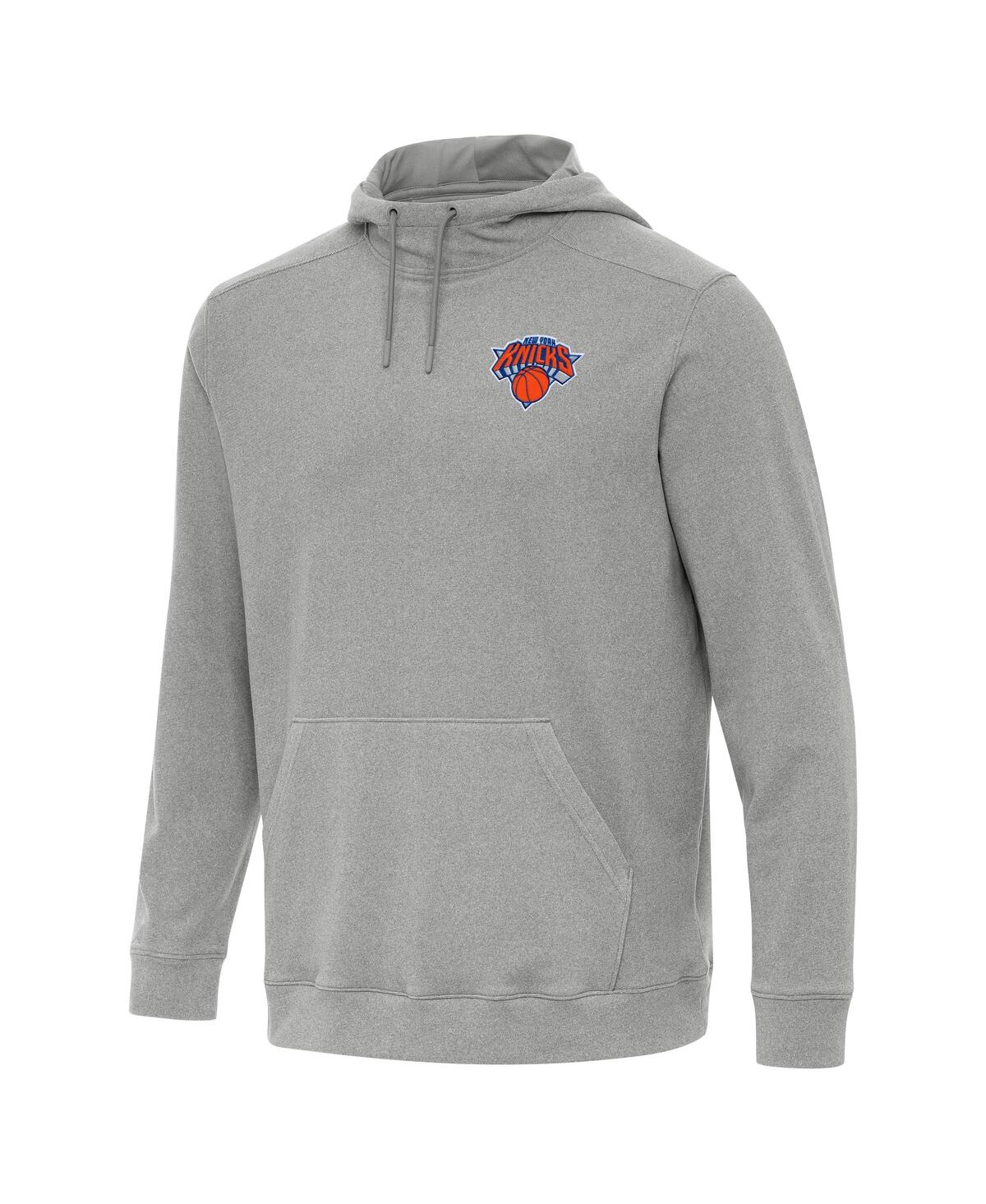 Click here for Antigua Mens Heather Gray New York Knicks Cloud Pu... prices