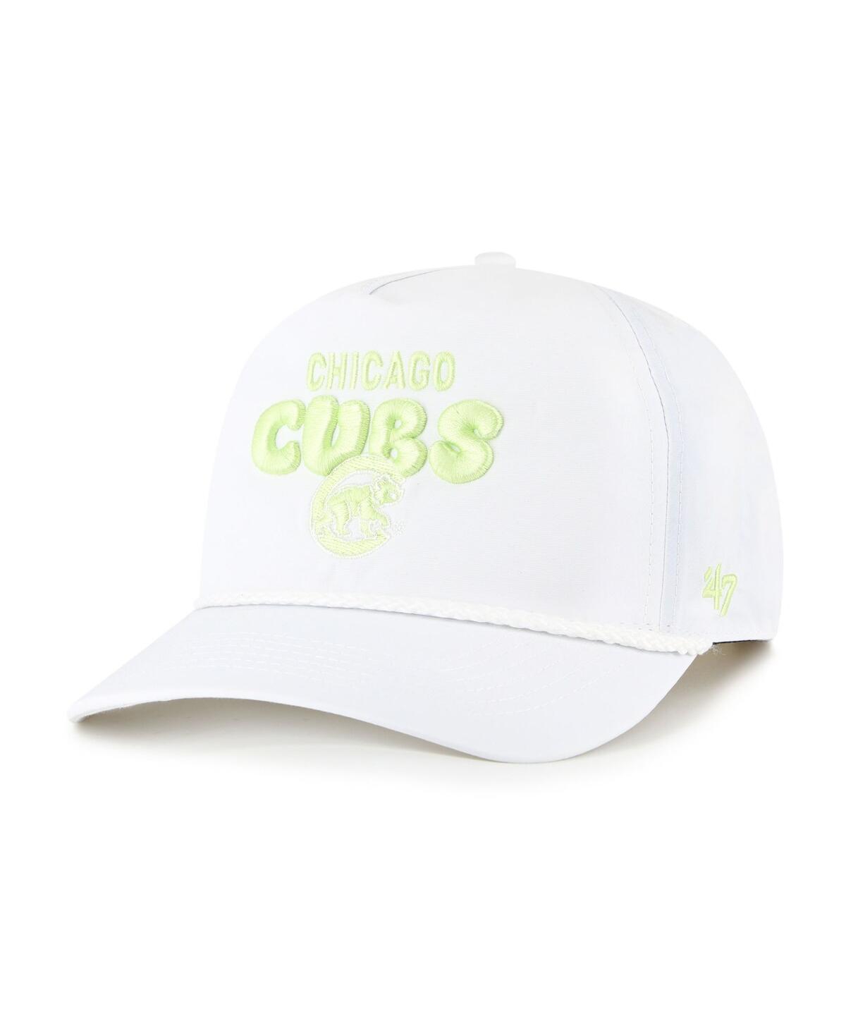 Click here for 47 Brand Womens White Chicago Cubs Bright Side Adj... prices