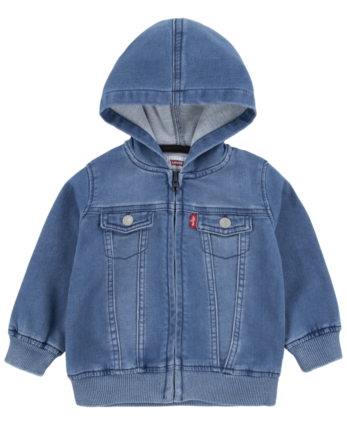 Click here for Levis Baby Boys or Baby Girls Knit Hooded Jacket -... prices