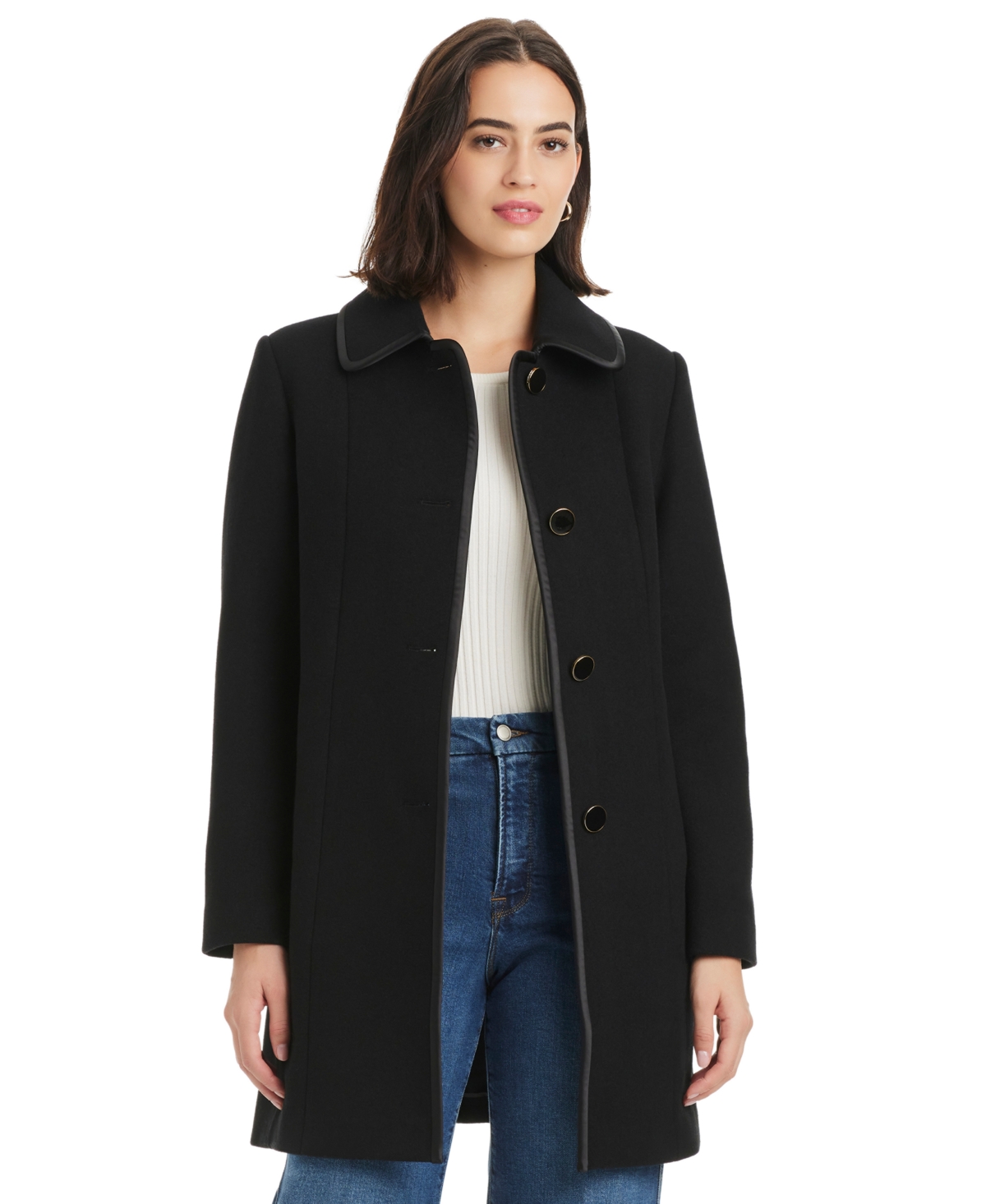 Click here for Kate Spade New York Womens Single-Breasted Coat -... prices