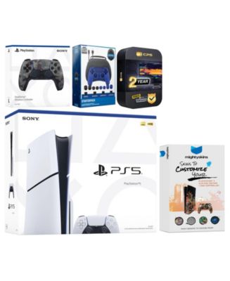 Sony Playstation 5 Slim Disc with Extra Controller, Gamer Starter Kit ...