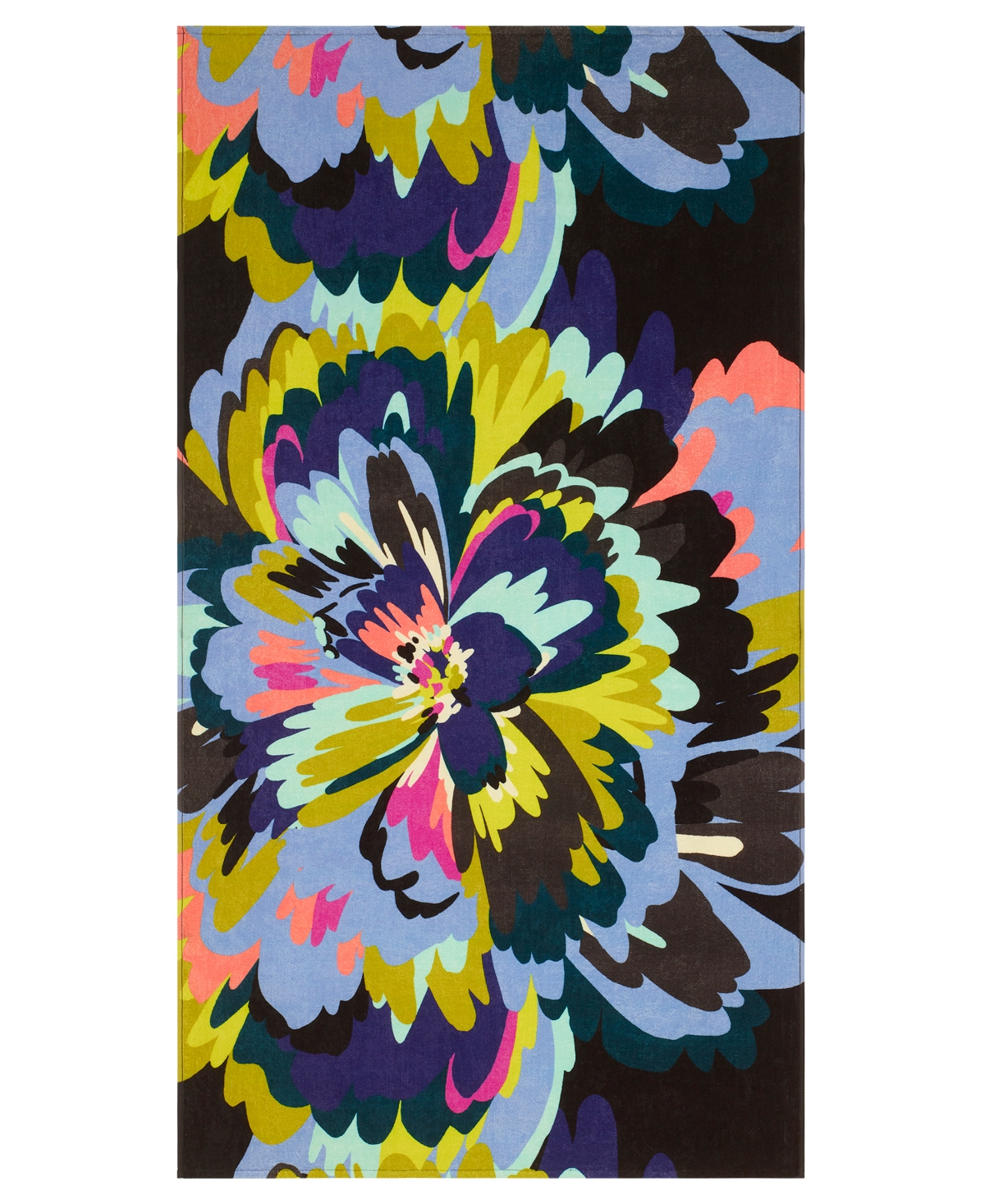 Click here for Nicole Miller Bright Bloom Beach Towel  36 x 68 -... prices