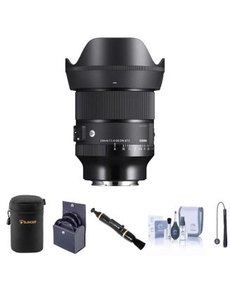Sigma 24mm f/1.4 DG DN Art Lens for Sony E Bundle with 72mm Filter Kit ...