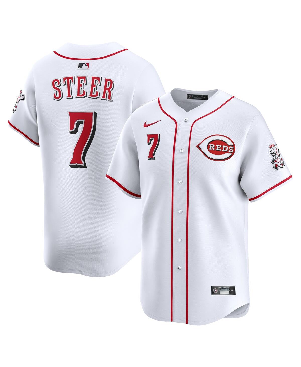 Click here for Nike MensÂ Spencer Steer White Cincinnati Reds Alt... prices