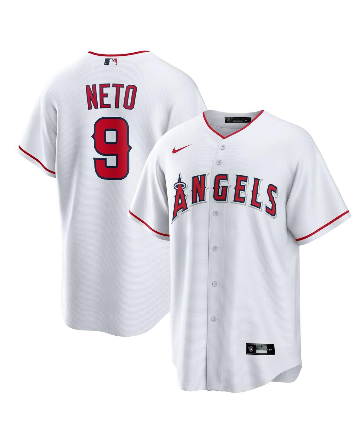Click here for Nike Mens Zach Neto White Los Angeles Angels Home... prices