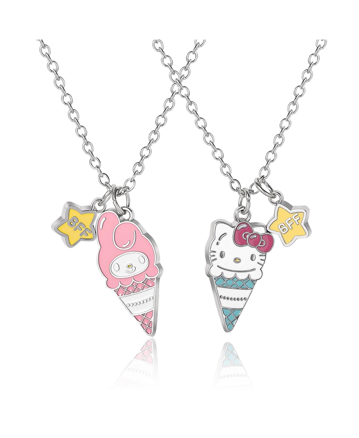 Click here for Hello Kitty Best Friends Ice Cream Cone Necklace S... prices