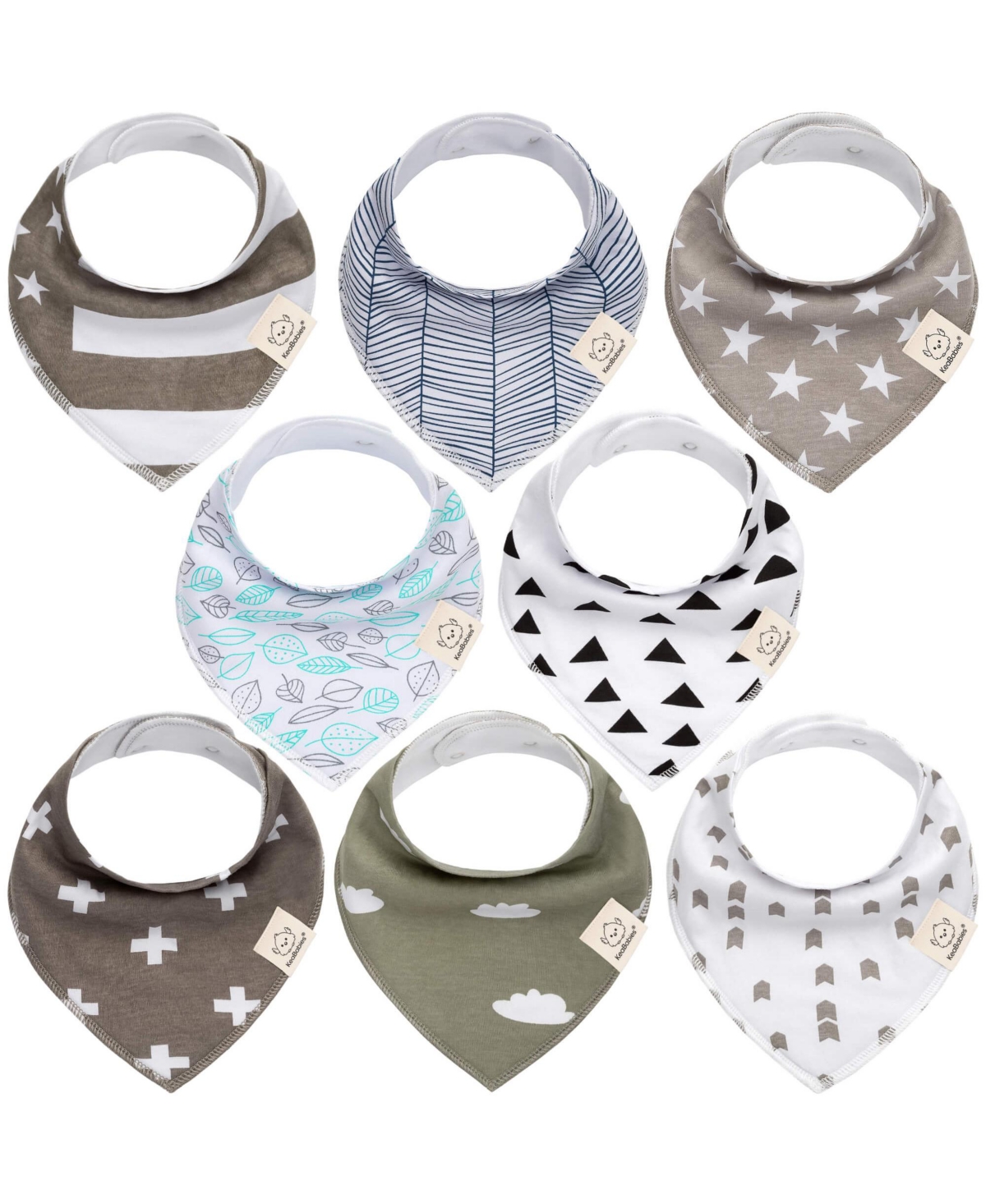 Click here for KeaBabies 8pk Baby Bandana Bibs  Baby Drool Bibs f... prices