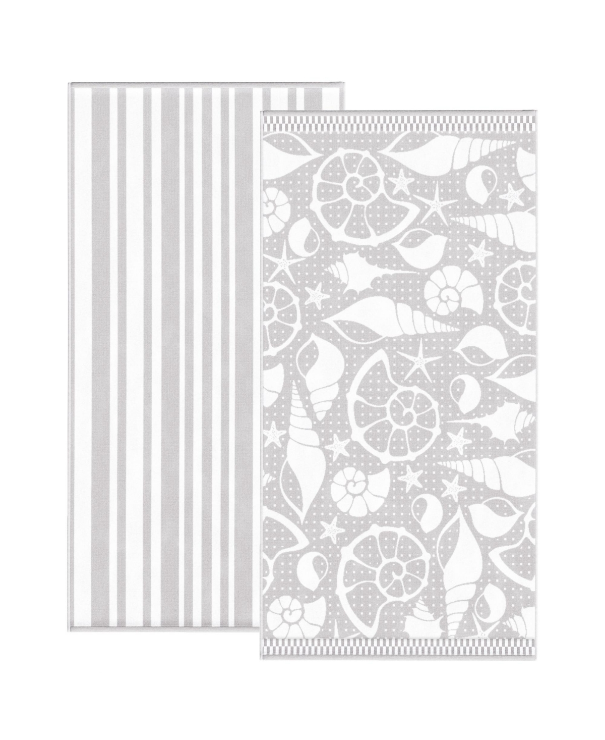 Click here for Linery & Co. 100 Cotton Jacquard 2 Pack Summer Bea... prices