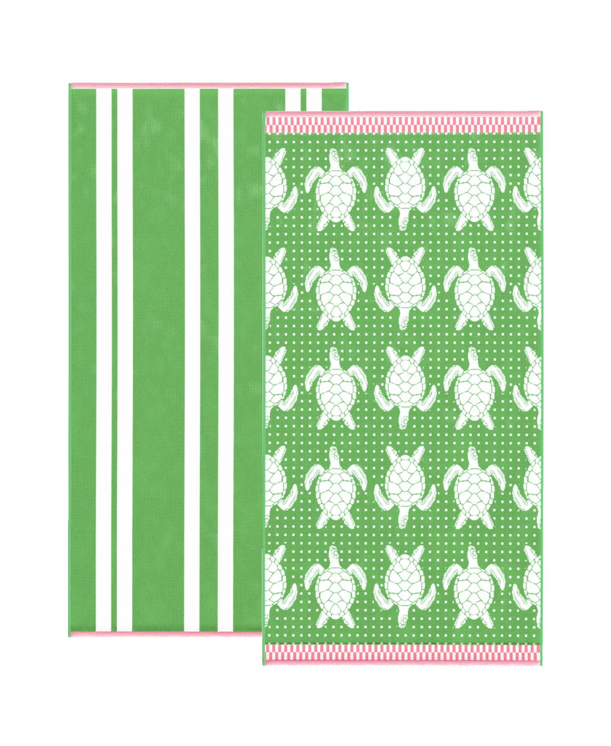 Click here for Linery & Co. 100 Cotton Jacquard 2 Pack Summer Bea... prices