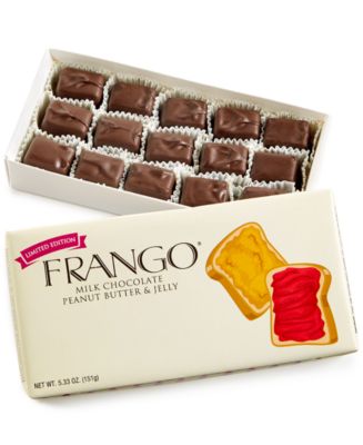 Frango Chocolates 15-Pc. Limited Edition Peanut Butter & Jelly Box of ...