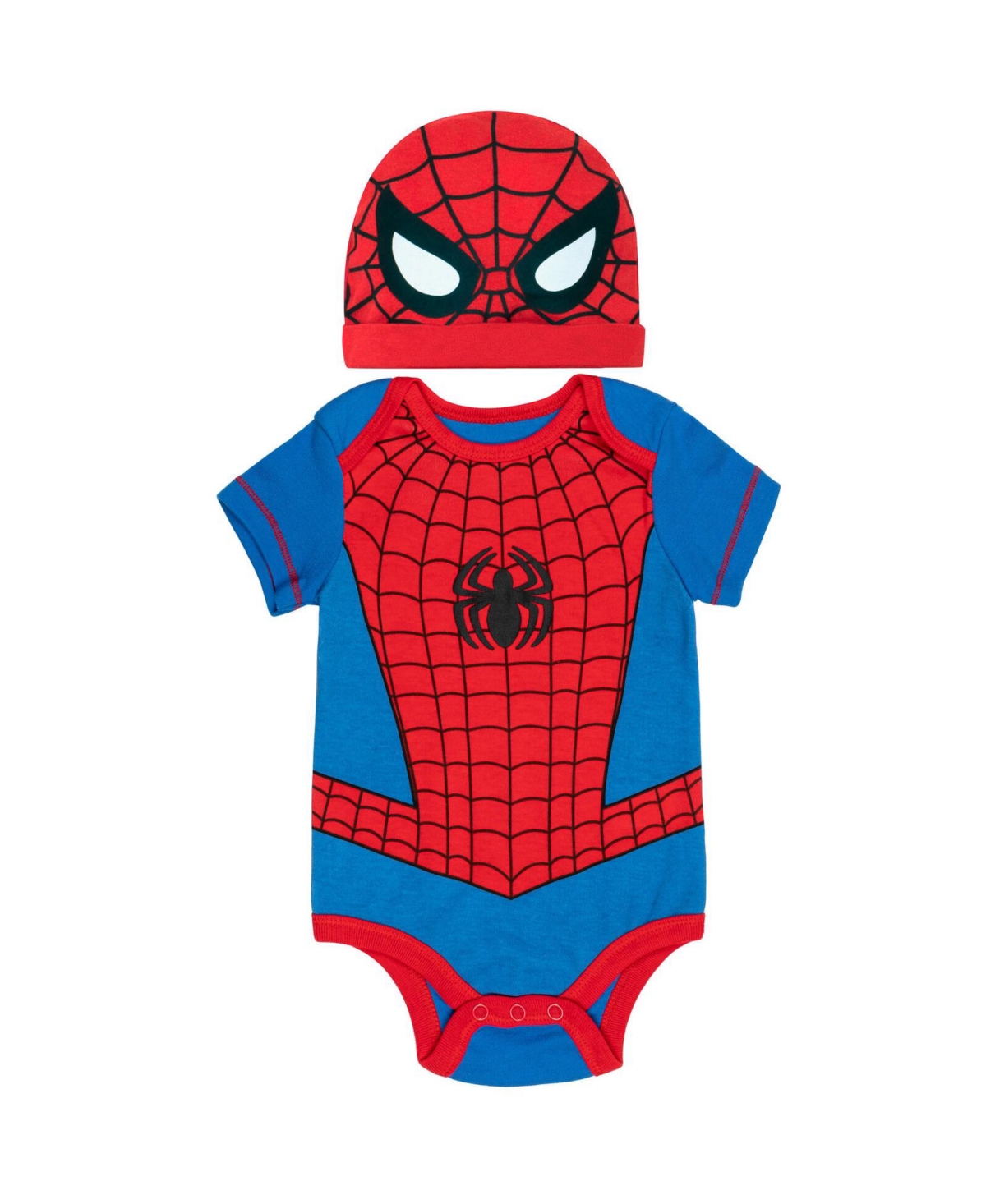 Click here for Avengers Baby Boys Cosplay Bodysuit and Hat Set -... prices