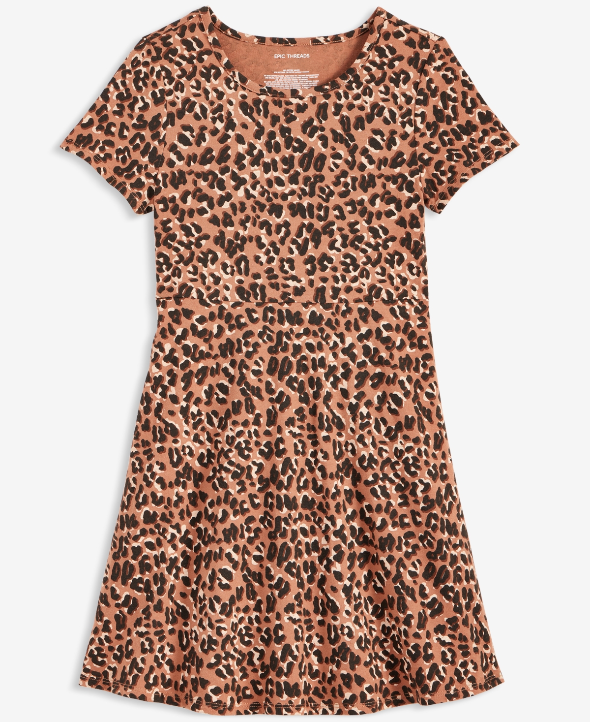 Click here for Epic Threads Little & Big Girls Animal-Print Skate... prices