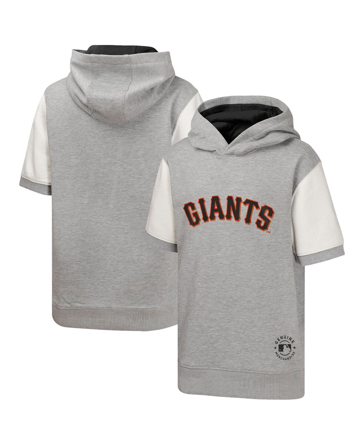Click here for Outerstuff Big Boys and Girls Heather Gray San Fra... prices