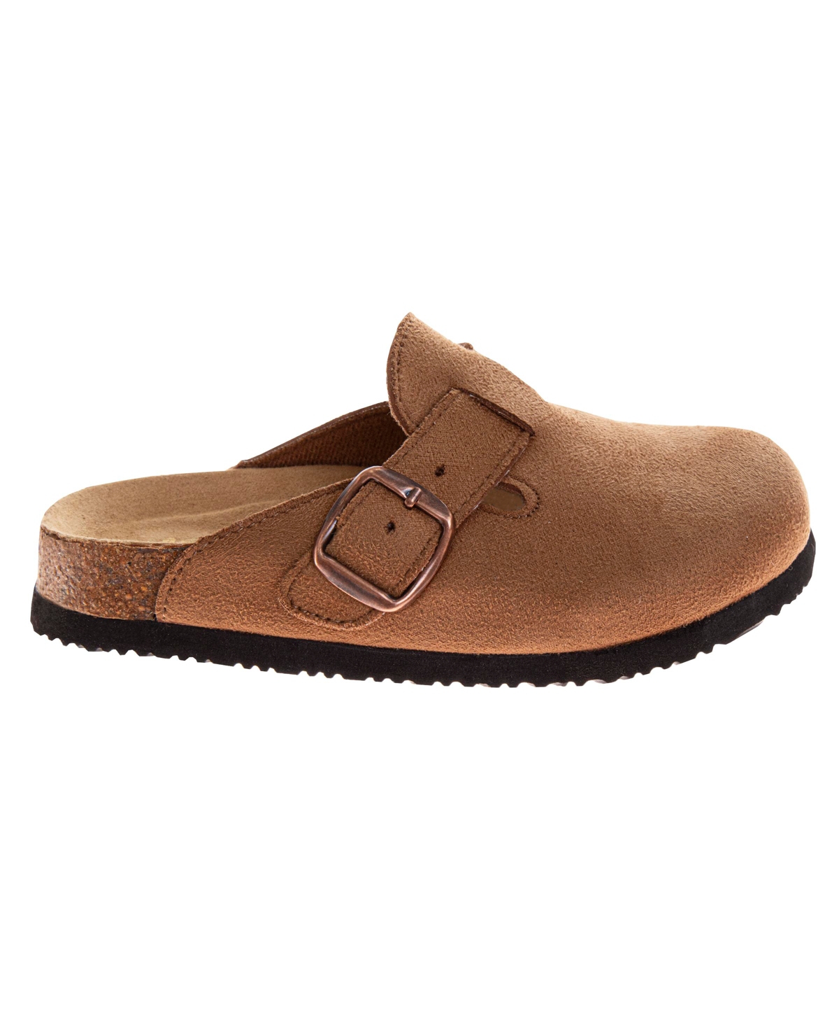 Click here for Josmo Little Girls Cozy Footbed Clogs - Chestnut prices